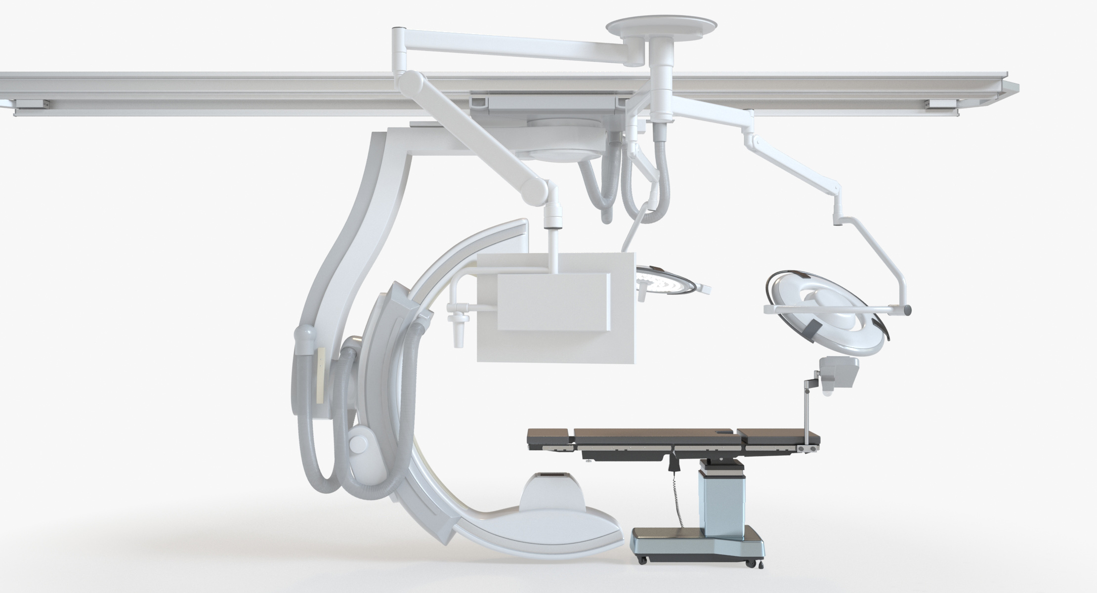 philips maquet hybrid operating room 3d model