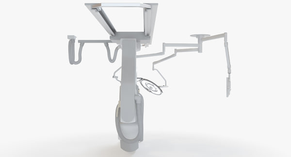philips maquet hybrid operating room 3d model