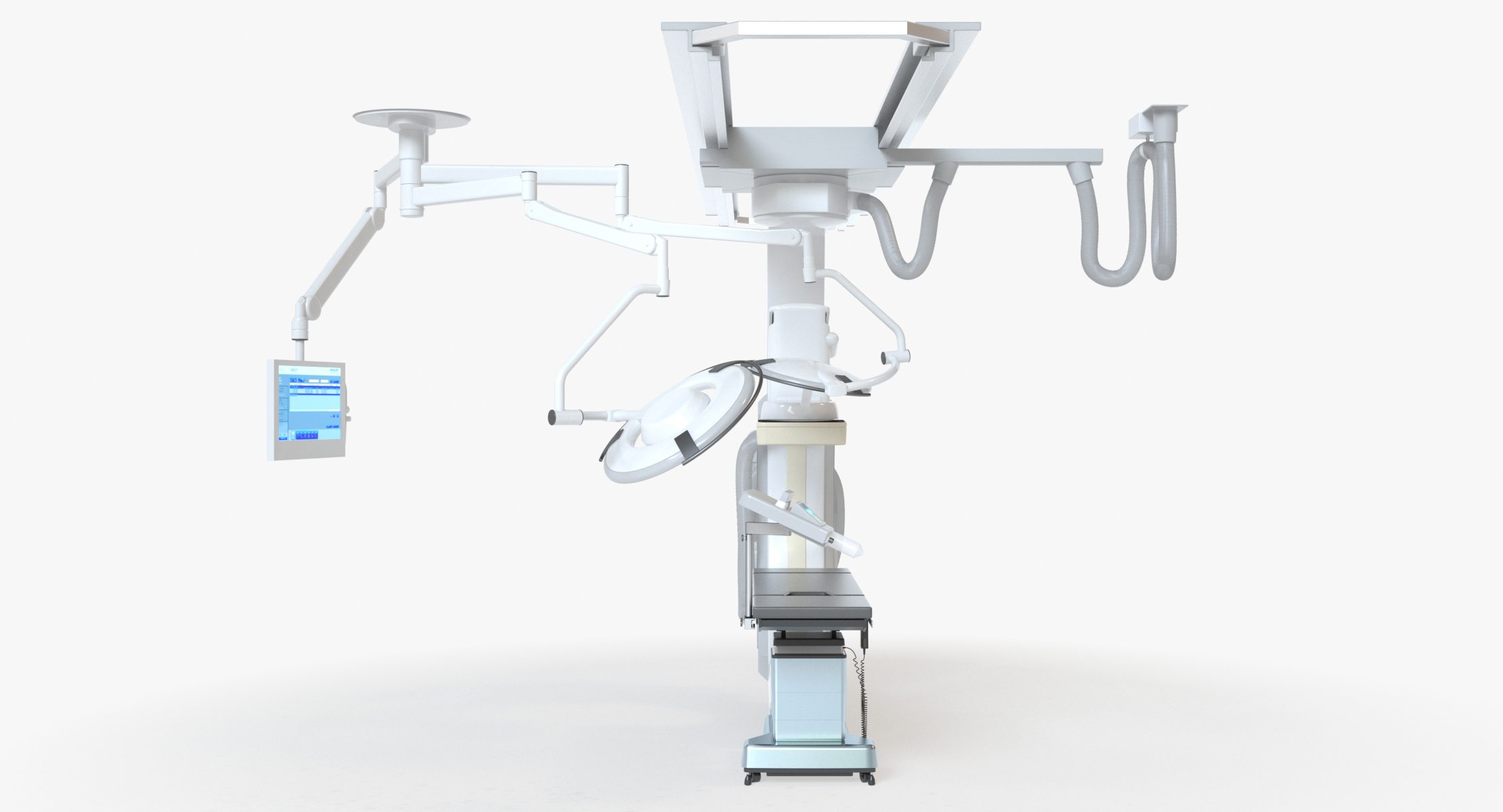 philips maquet hybrid operating room 3d model