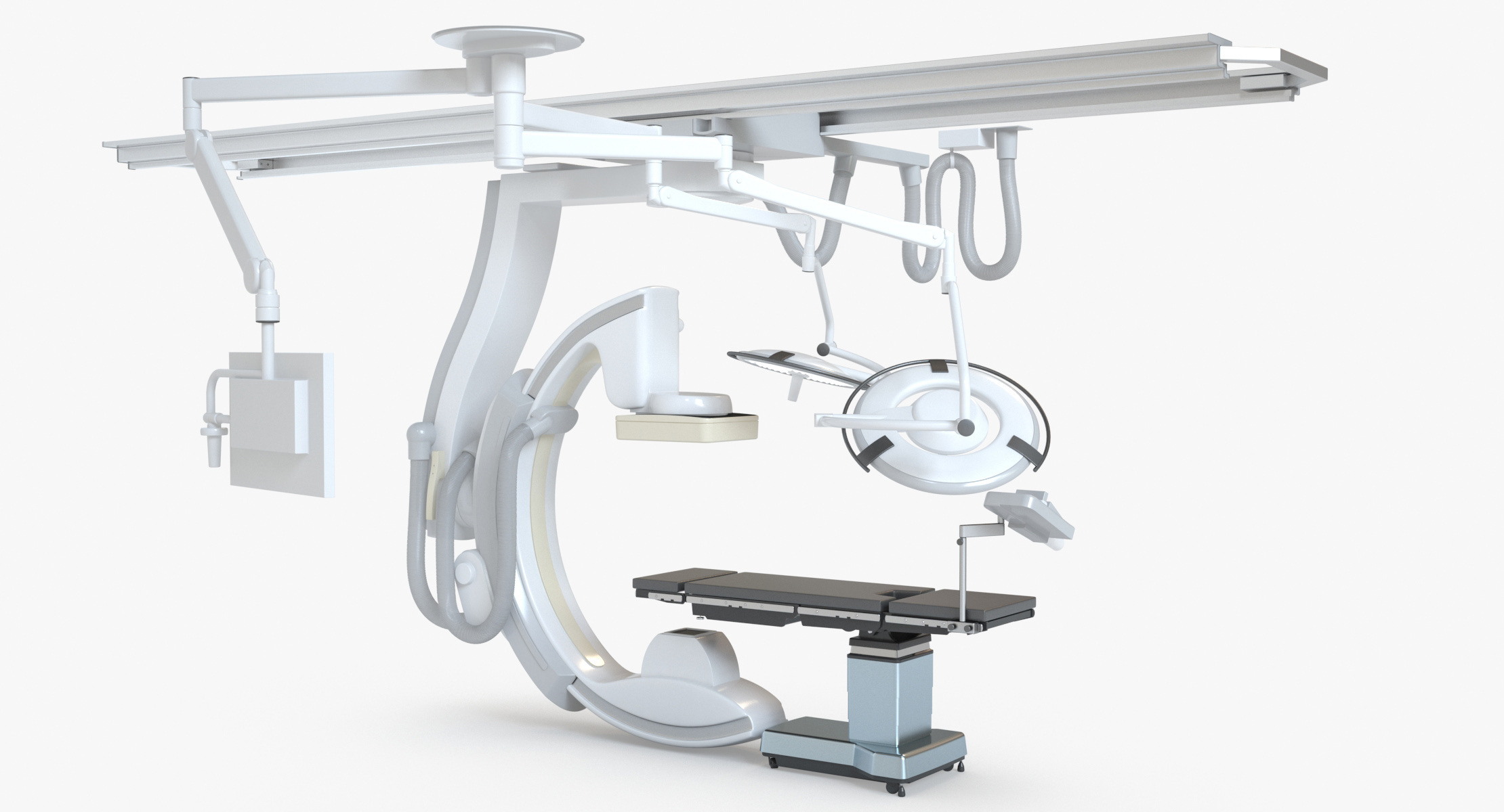philips maquet hybrid operating room 3d model