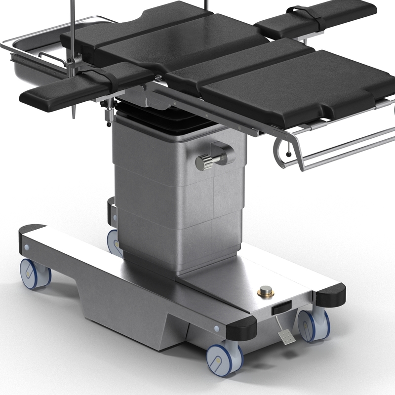 3d operating tables model