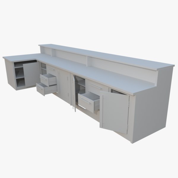 modèle 3D de Comptoir de cuisine un - TurboSquid 1045917