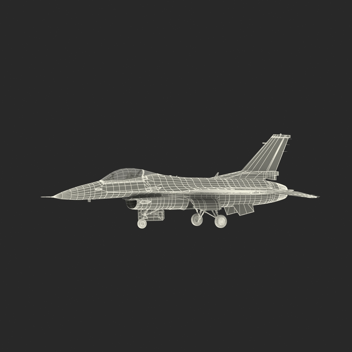 3d model fighter f 16 fighting falcon