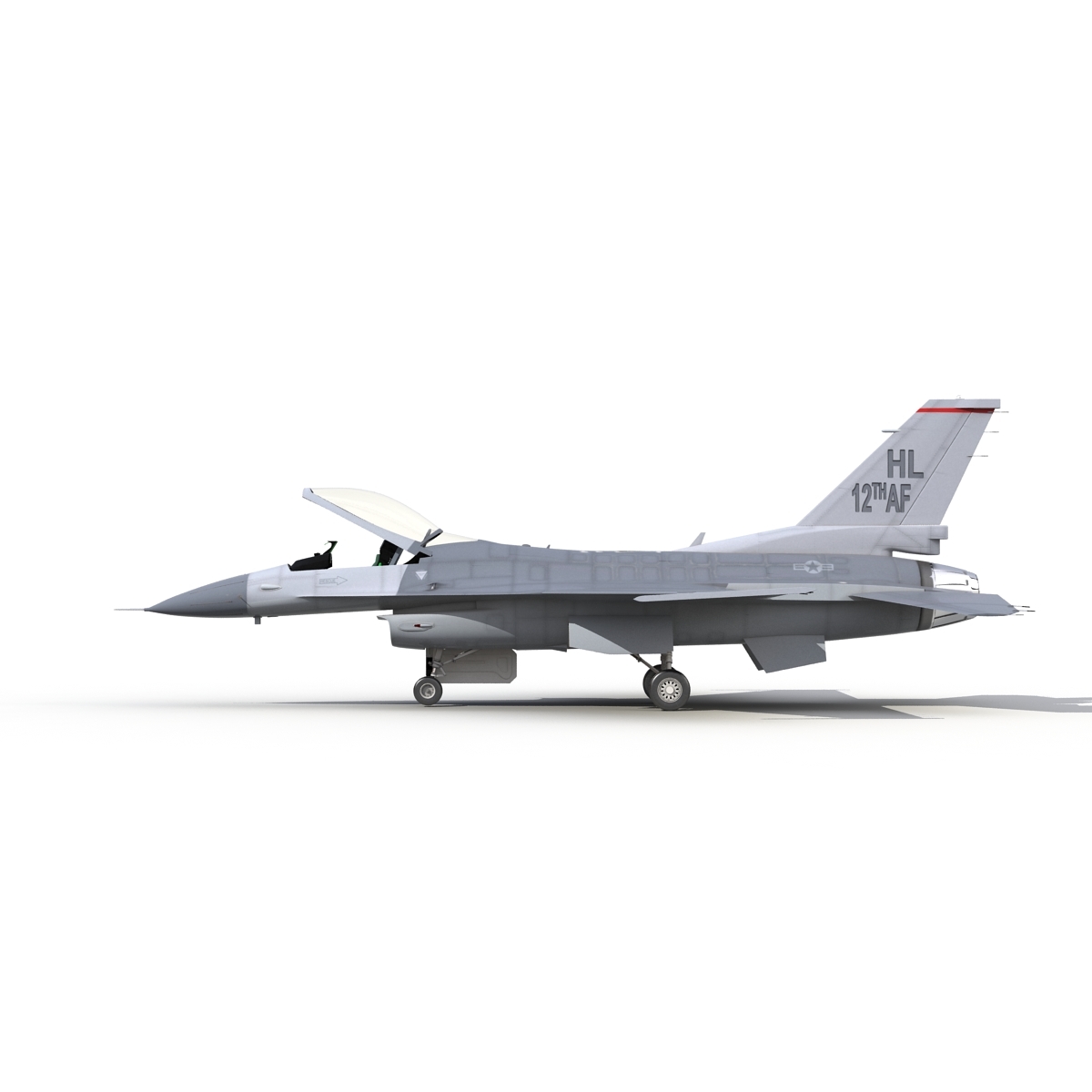 3d model fighter f 16 fighting falcon
