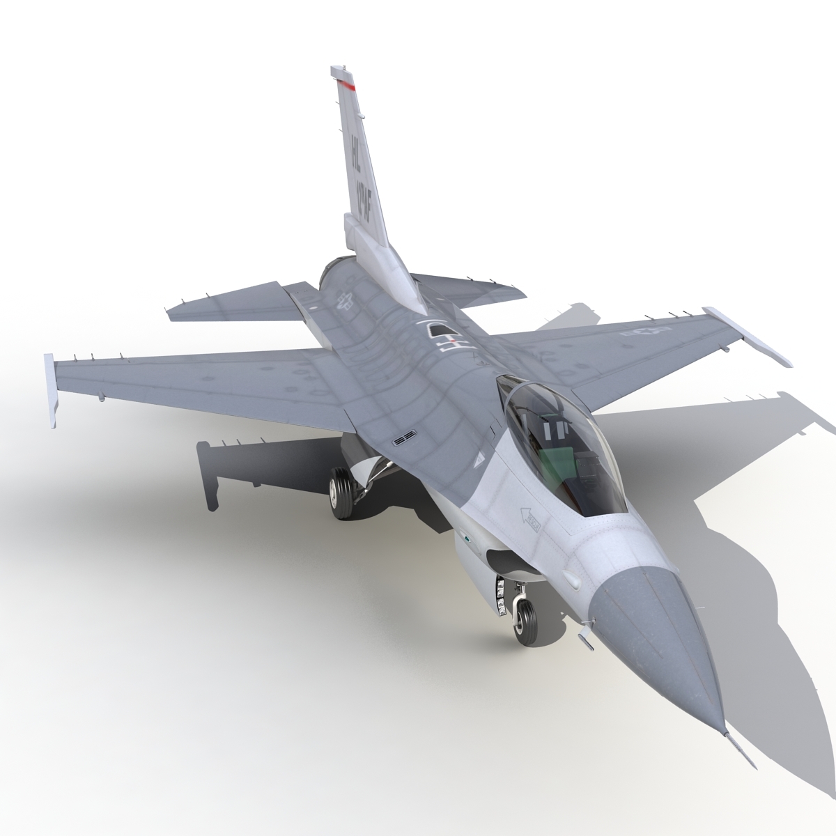 3d model fighter f 16 fighting falcon