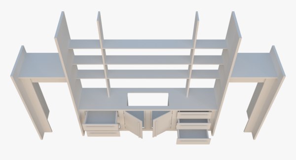 3d interactive kitchen bar counter