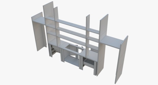 3d interactive kitchen bar counter