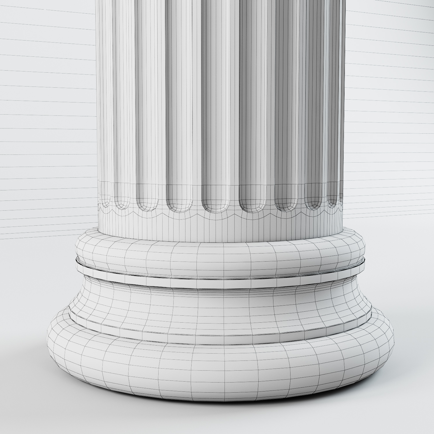 3d column model