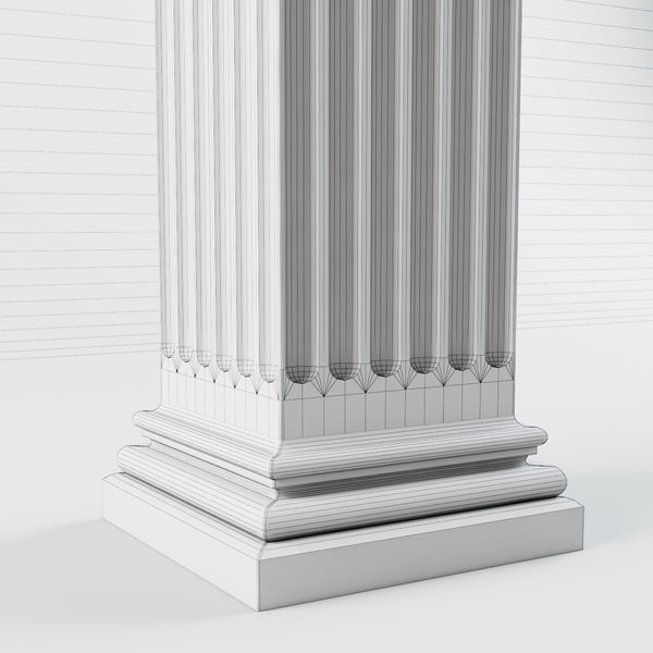3d column model