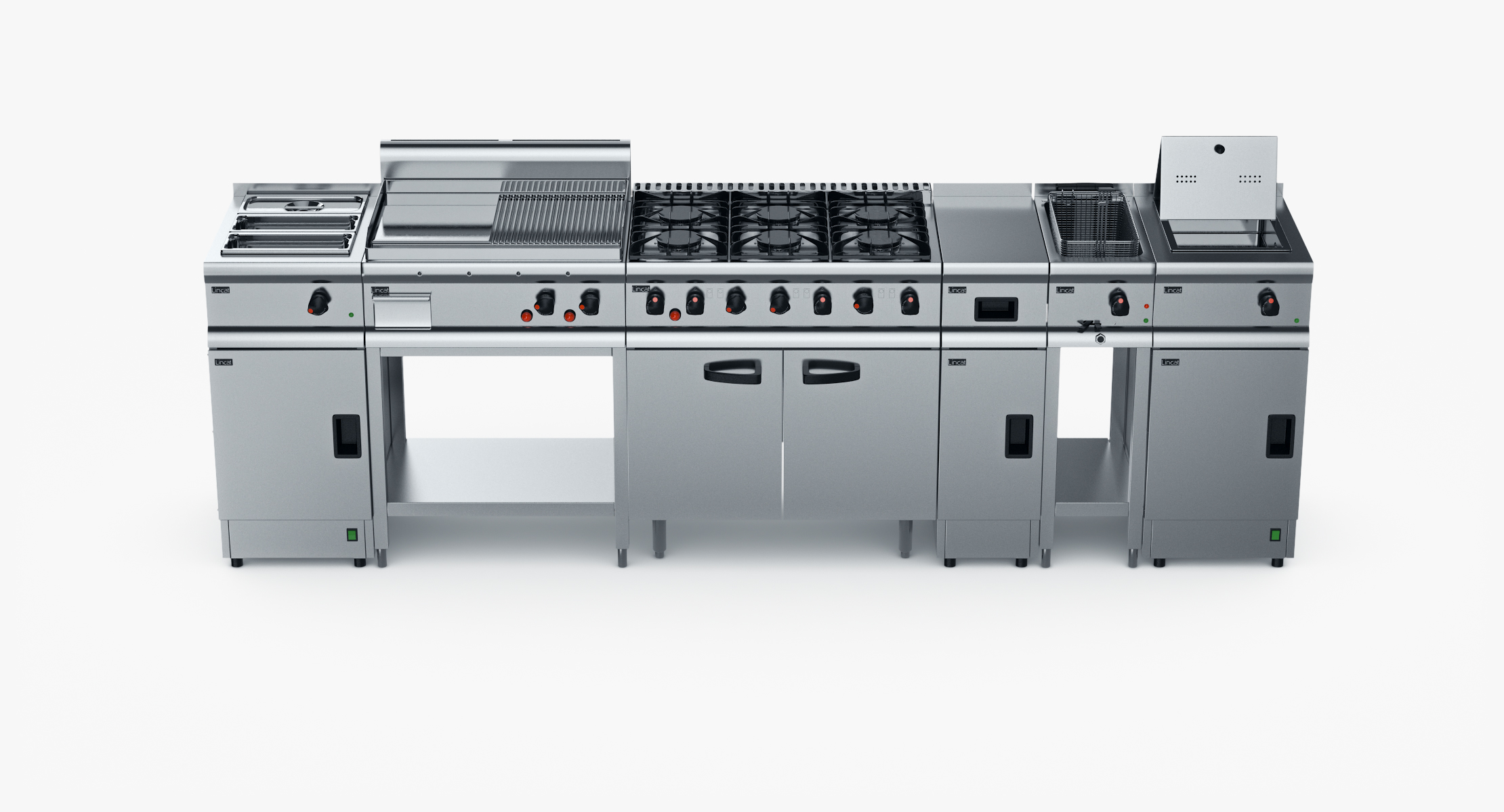 3d model kitchen equipment lincat