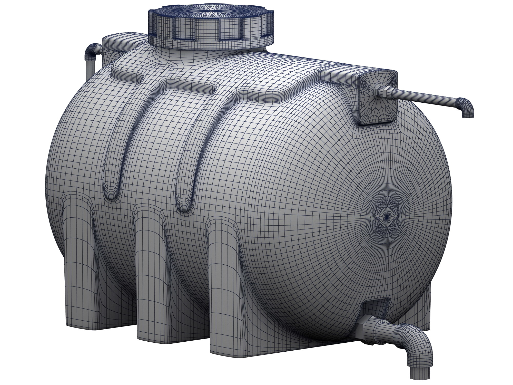 3d water tank model
