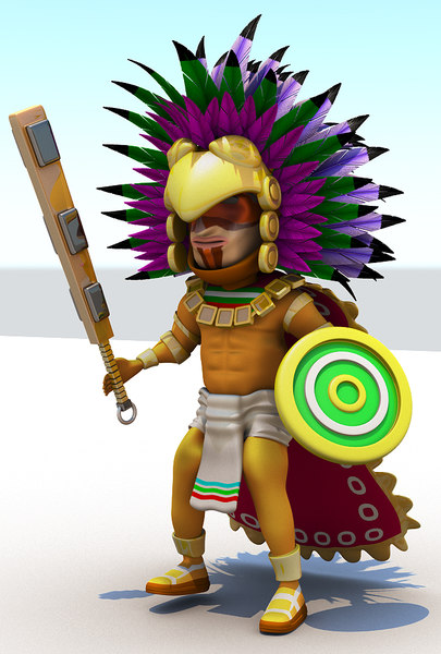 3D Aztec Models | TurboSquid