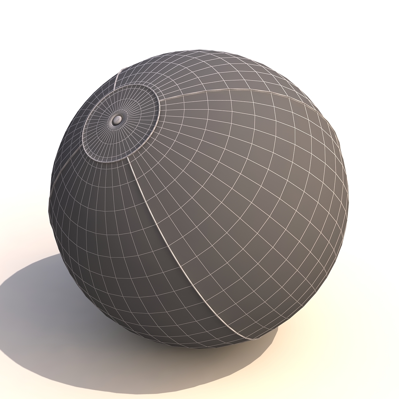 3d model ball meshsmooth