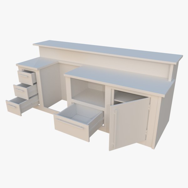 3D Counter Models | TurboSquid