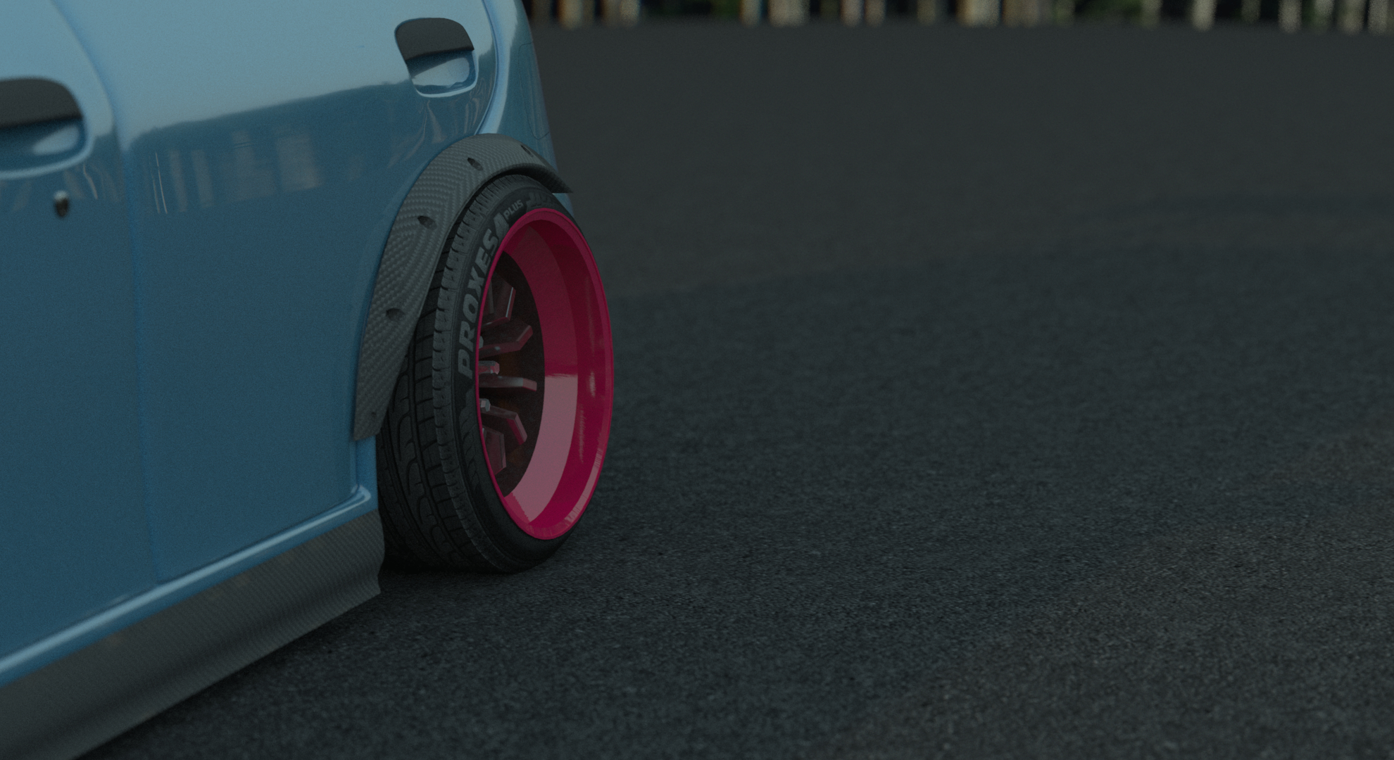 3d model of racing car toyota starlet