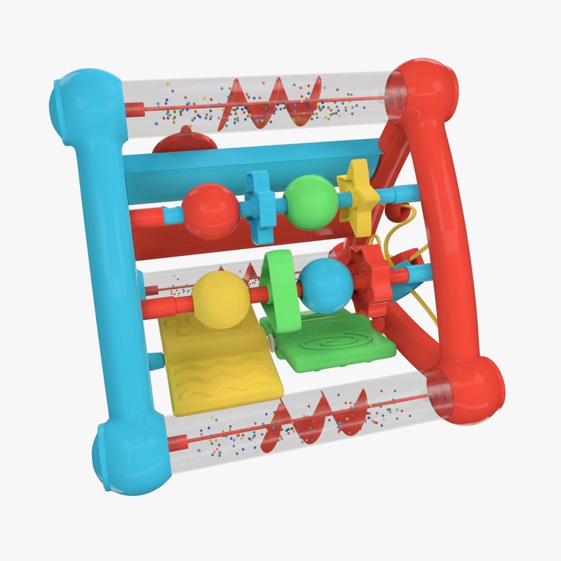 rattler toy 3d model