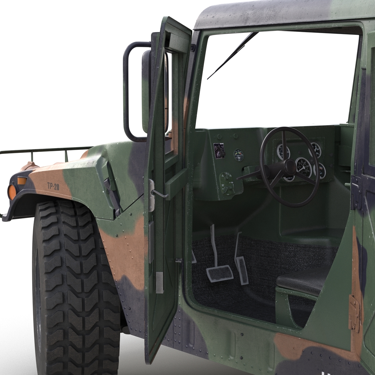max humvee camo rigged