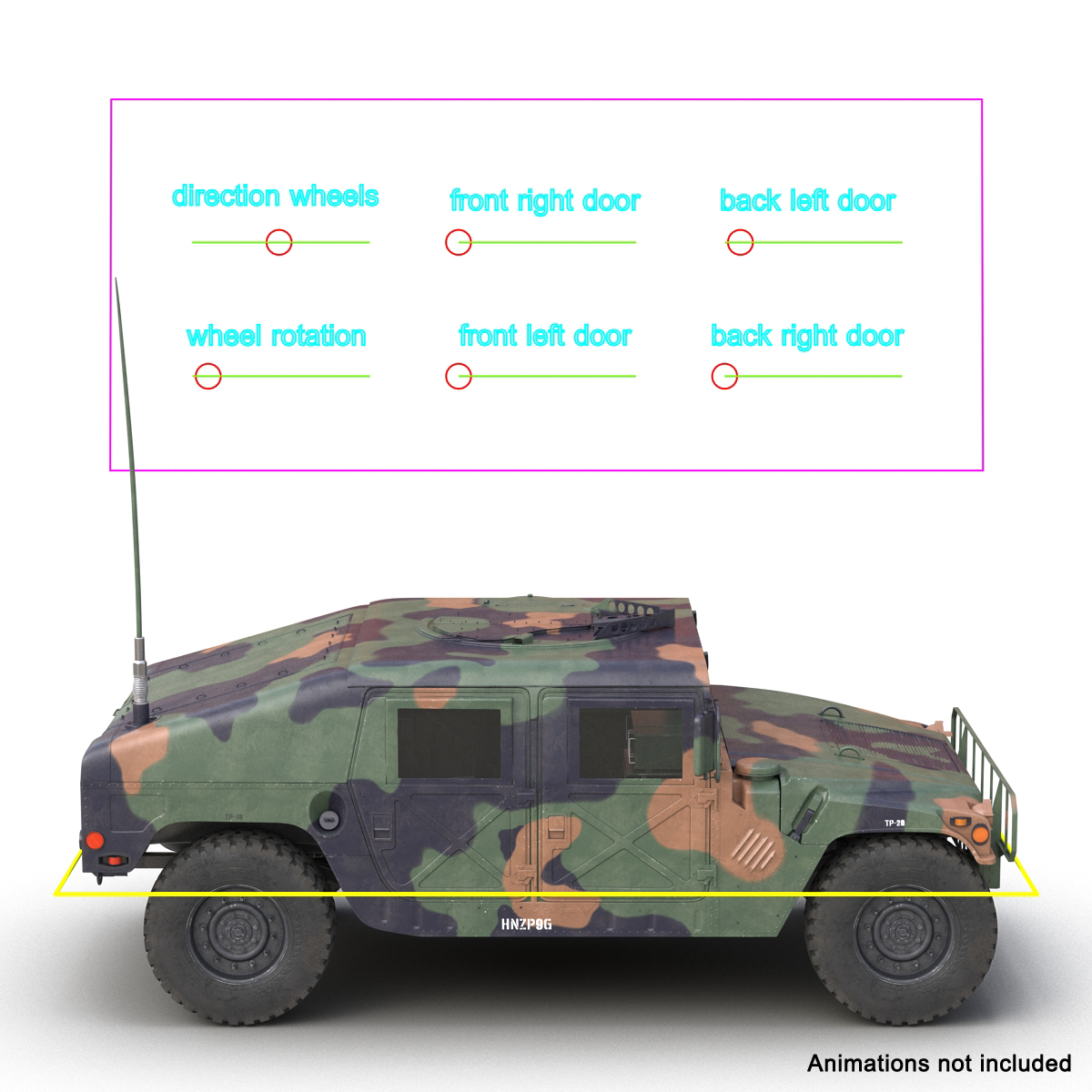 max humvee camo rigged
