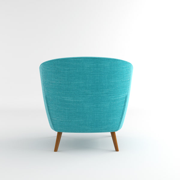 3d rockwell accent chair