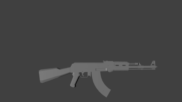 AK-47 Blender Models for Download | TurboSquid