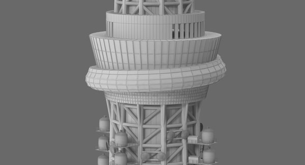 3d model tokyo skytree