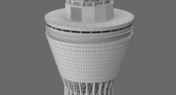 3d model tokyo skytree