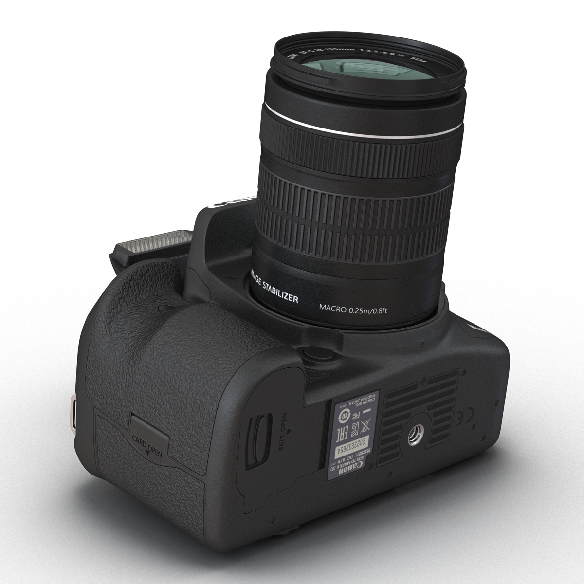 canon eos 7d mark 3d model