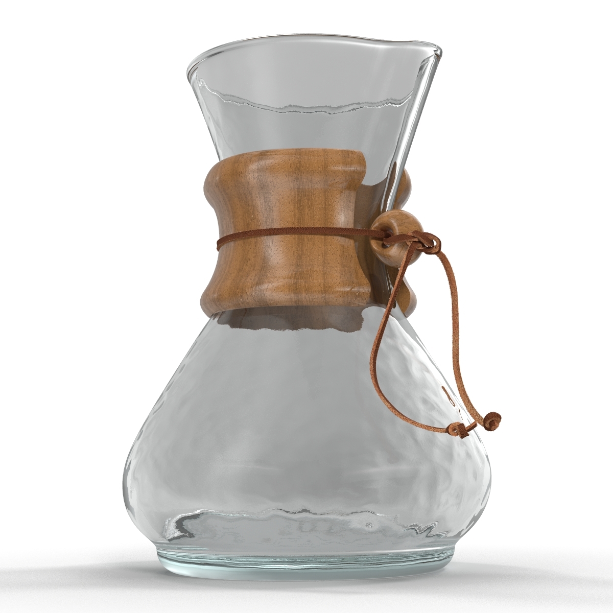 3d glass coffee carafe model