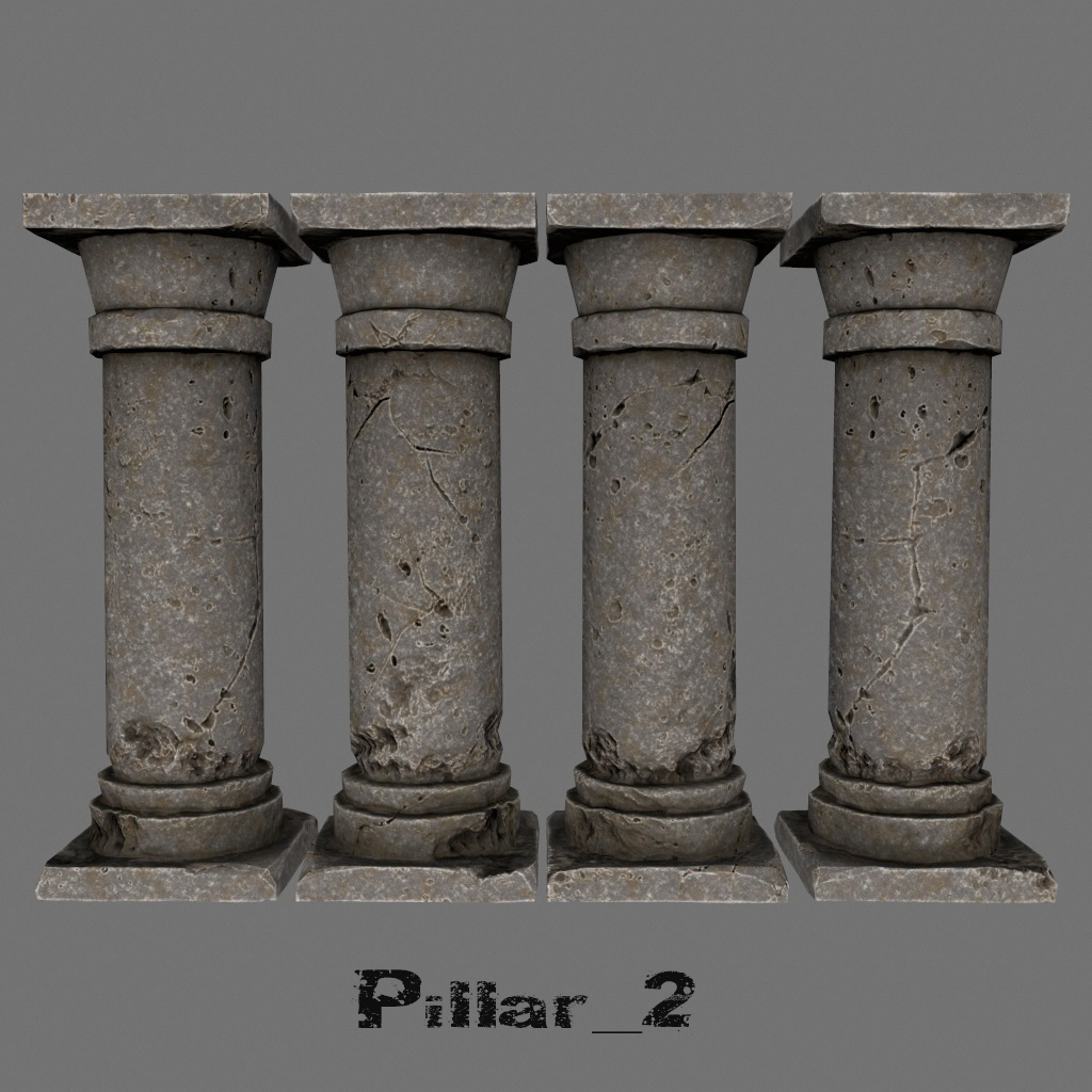 pillar 1 obj