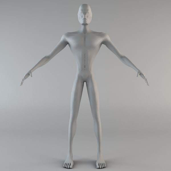 alien character 3d model
