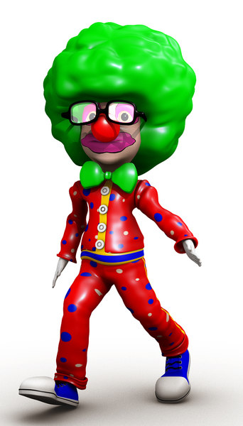 Clown 3D Models for Download | TurboSquid