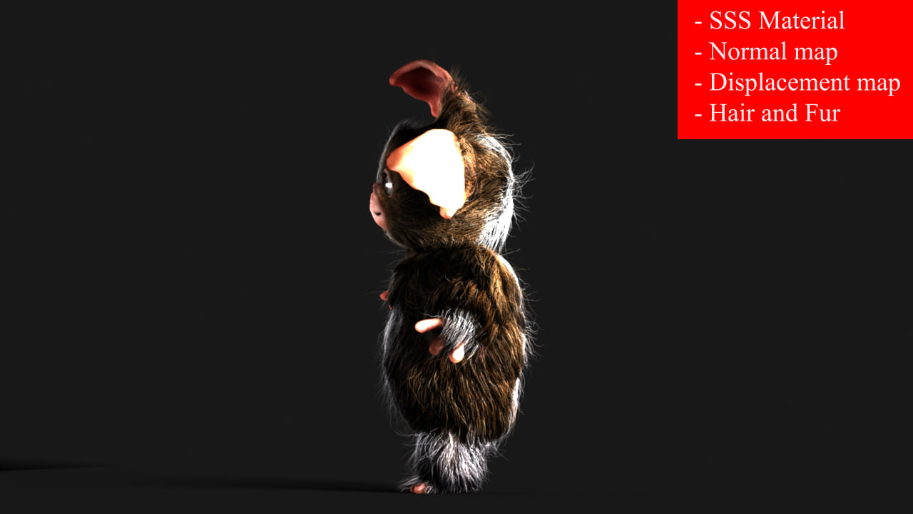 gremlin fur hair max