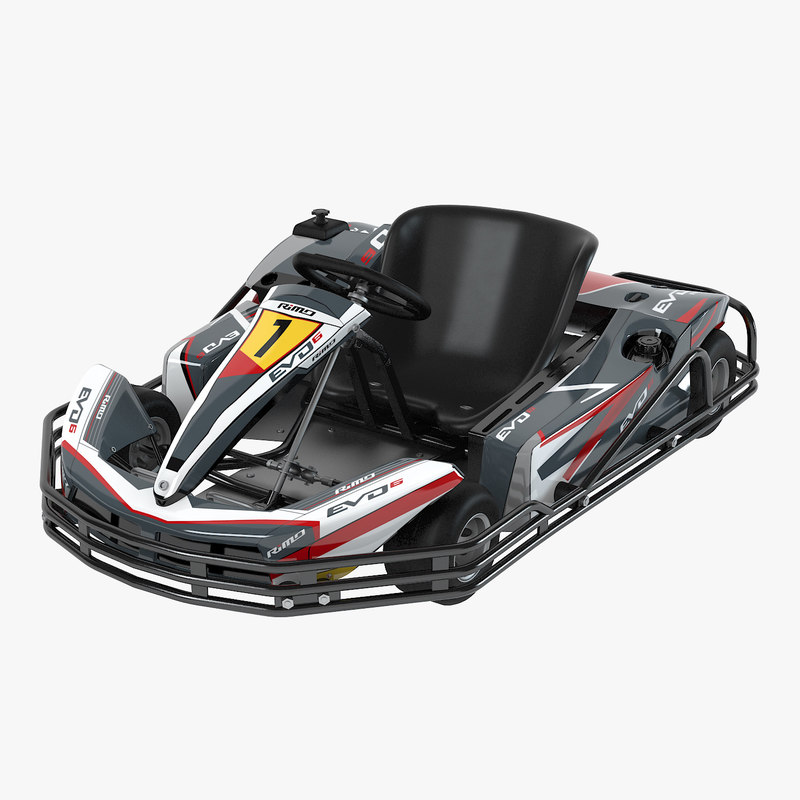 rimo evo6 kart 3d model