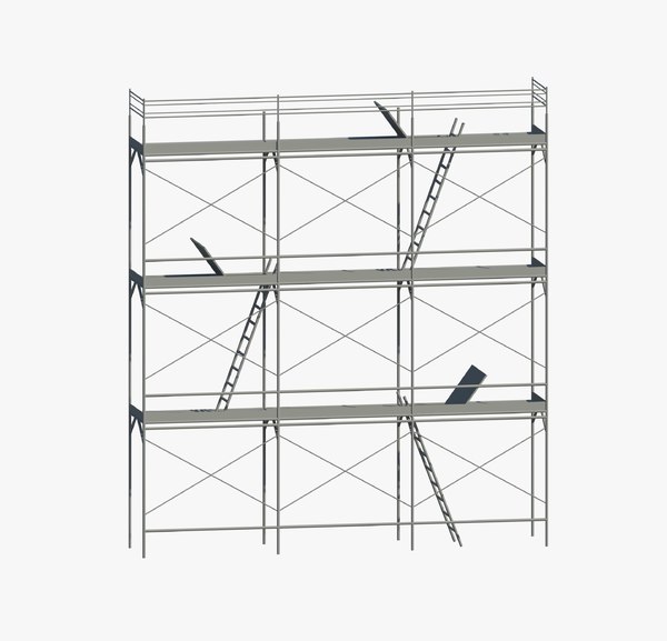 3d scaffolding bim model