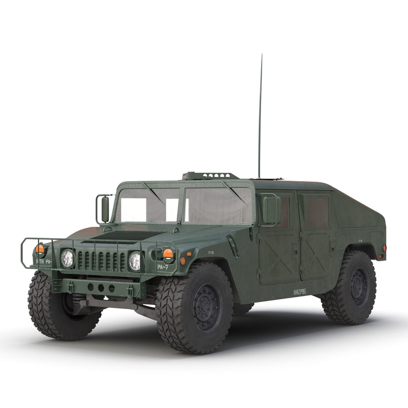 humvee 3d max
