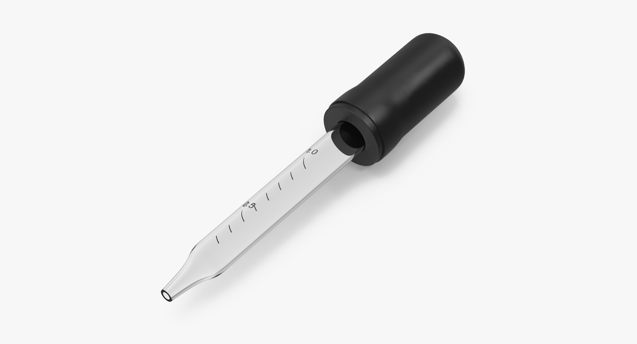 medicine dropper 3d model