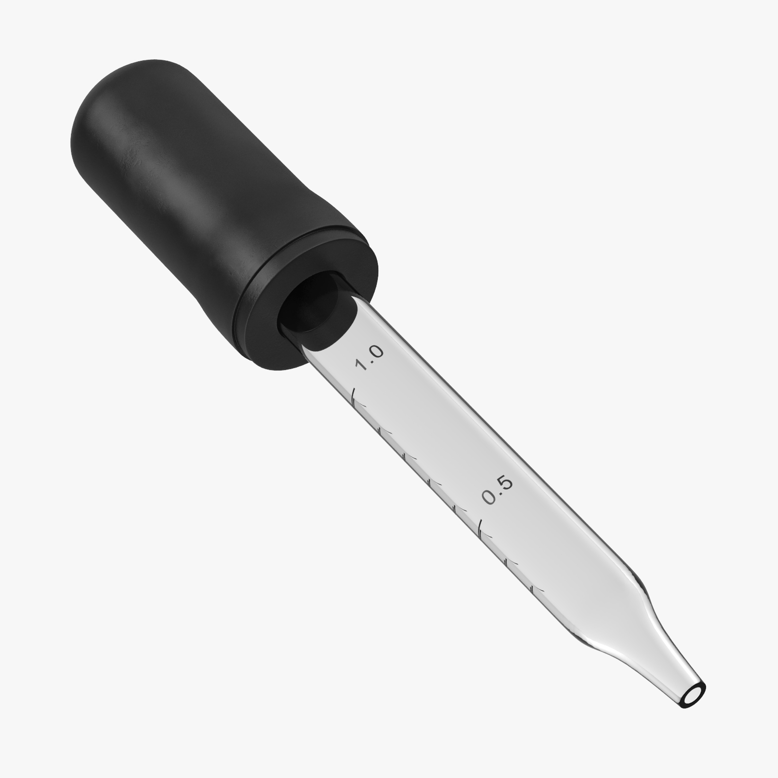 medicine dropper 3d model