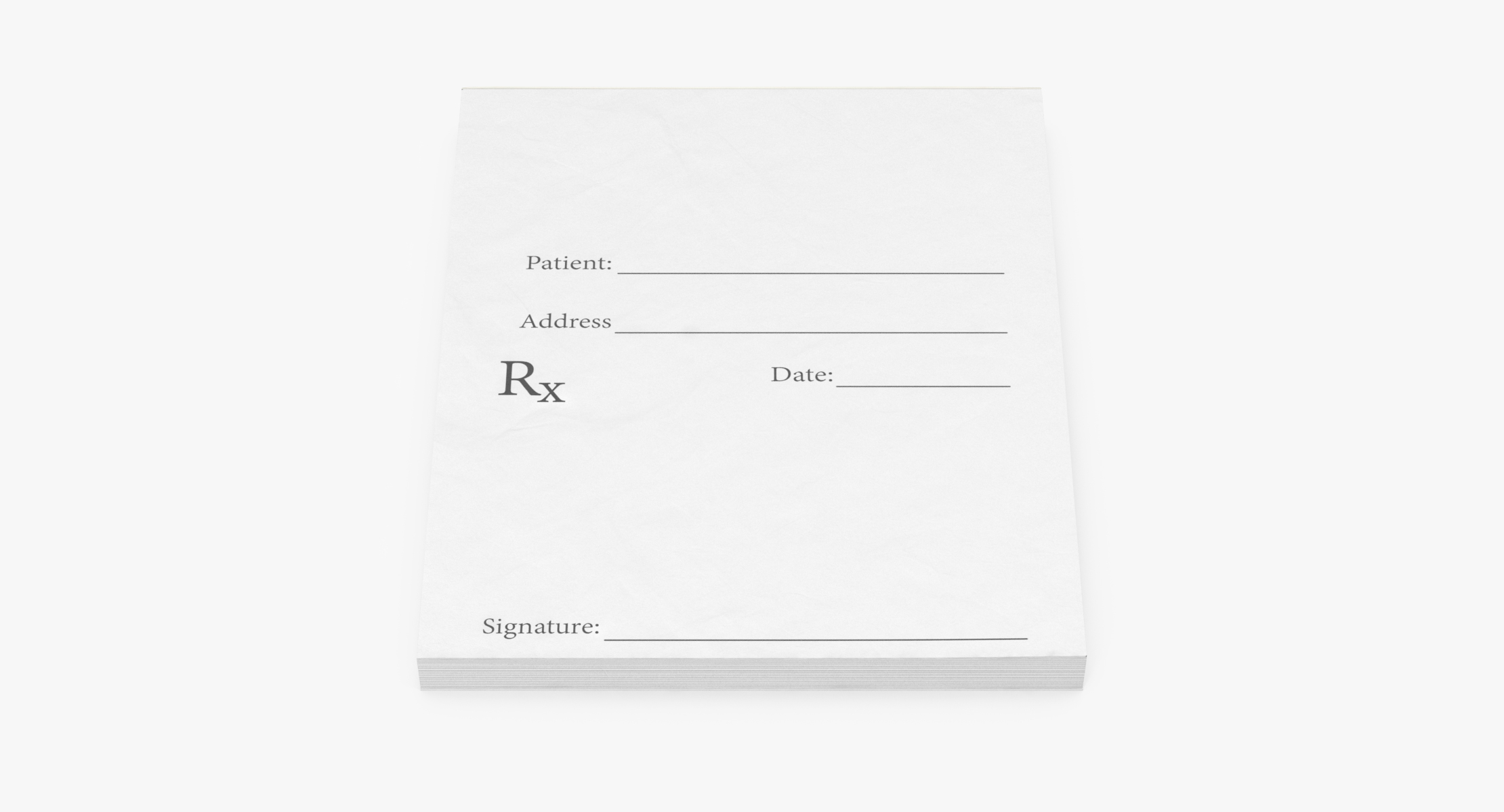 max prescription pad