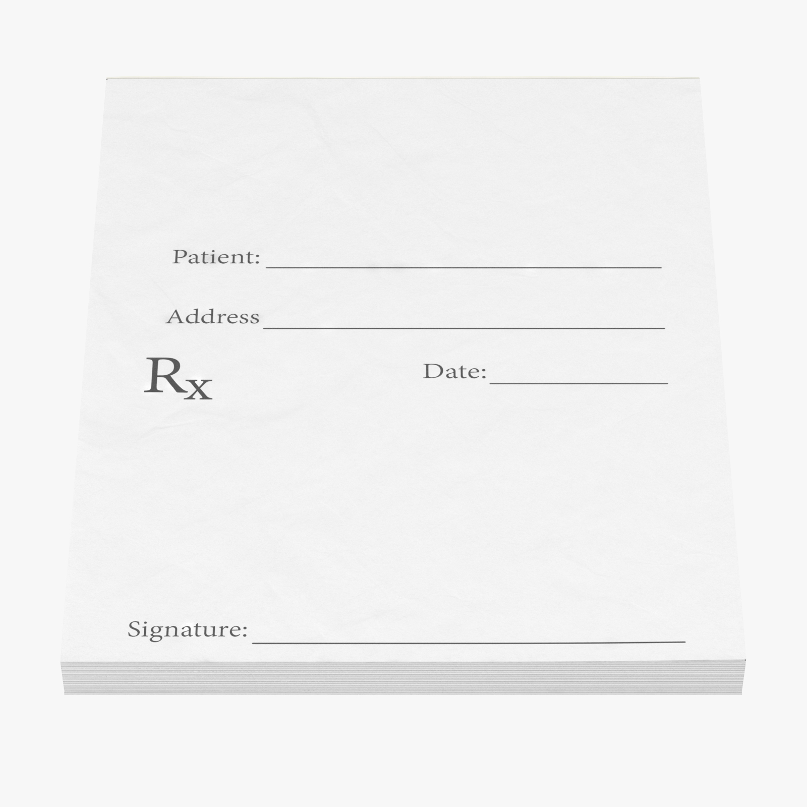 max prescription pad
