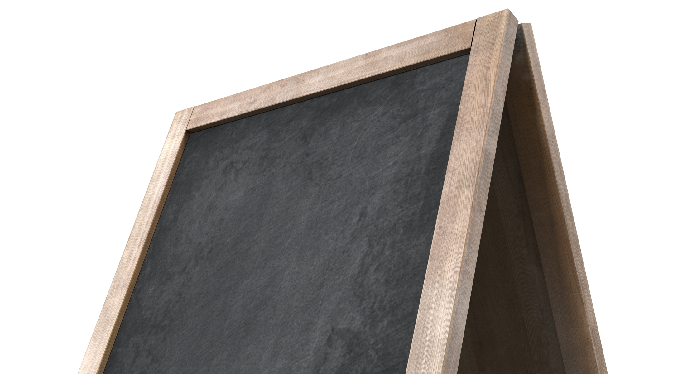 3d model chalkboard board chalk