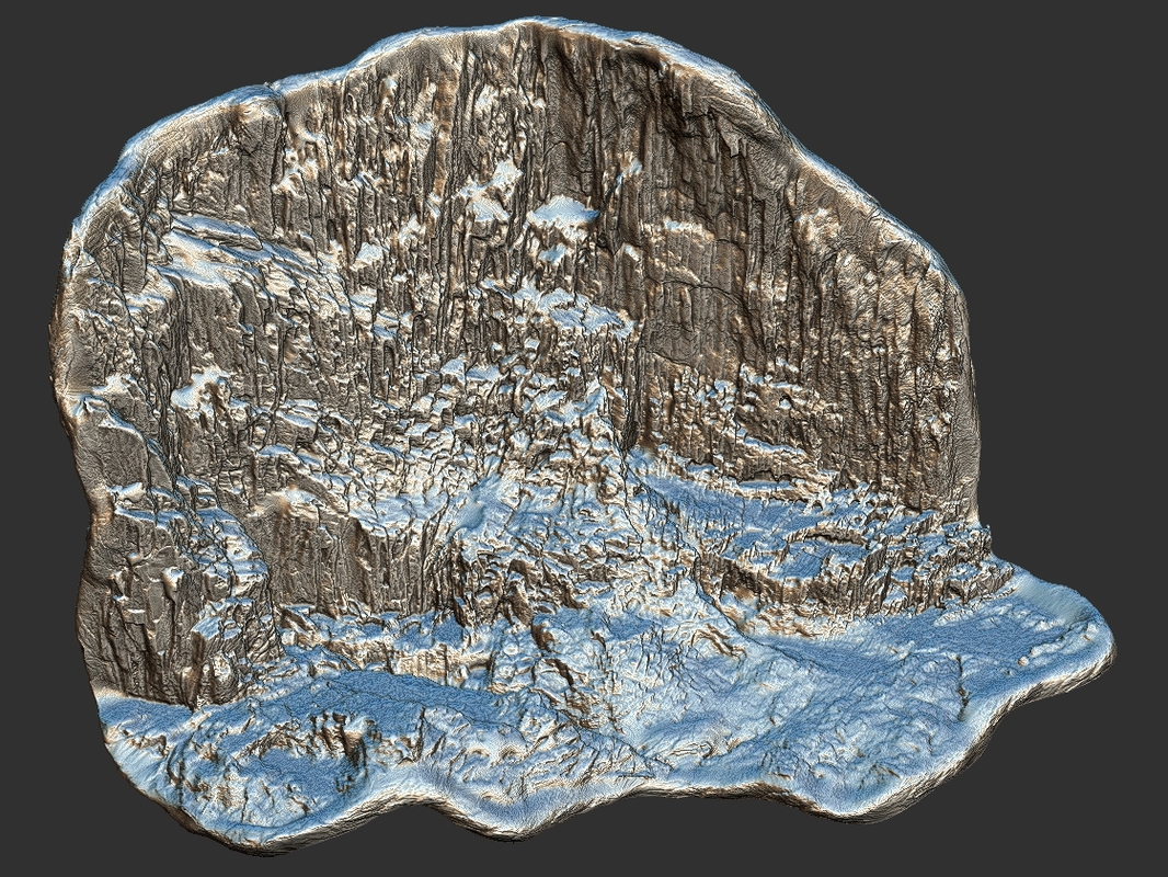 3d black cliffs pack 9