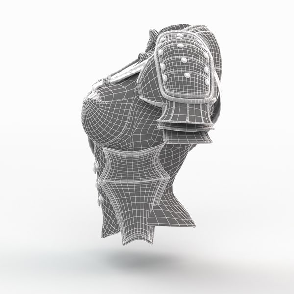 female armour 3d model