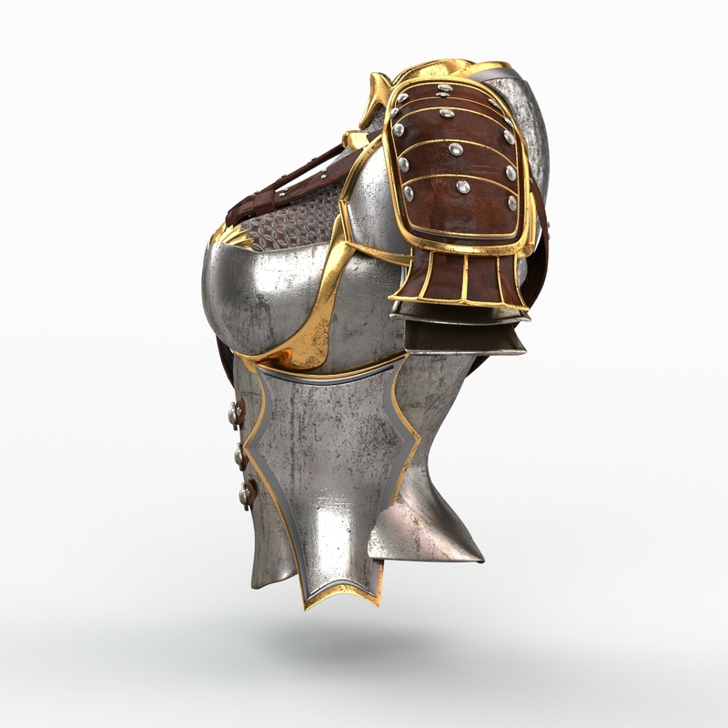 female armour 3d model