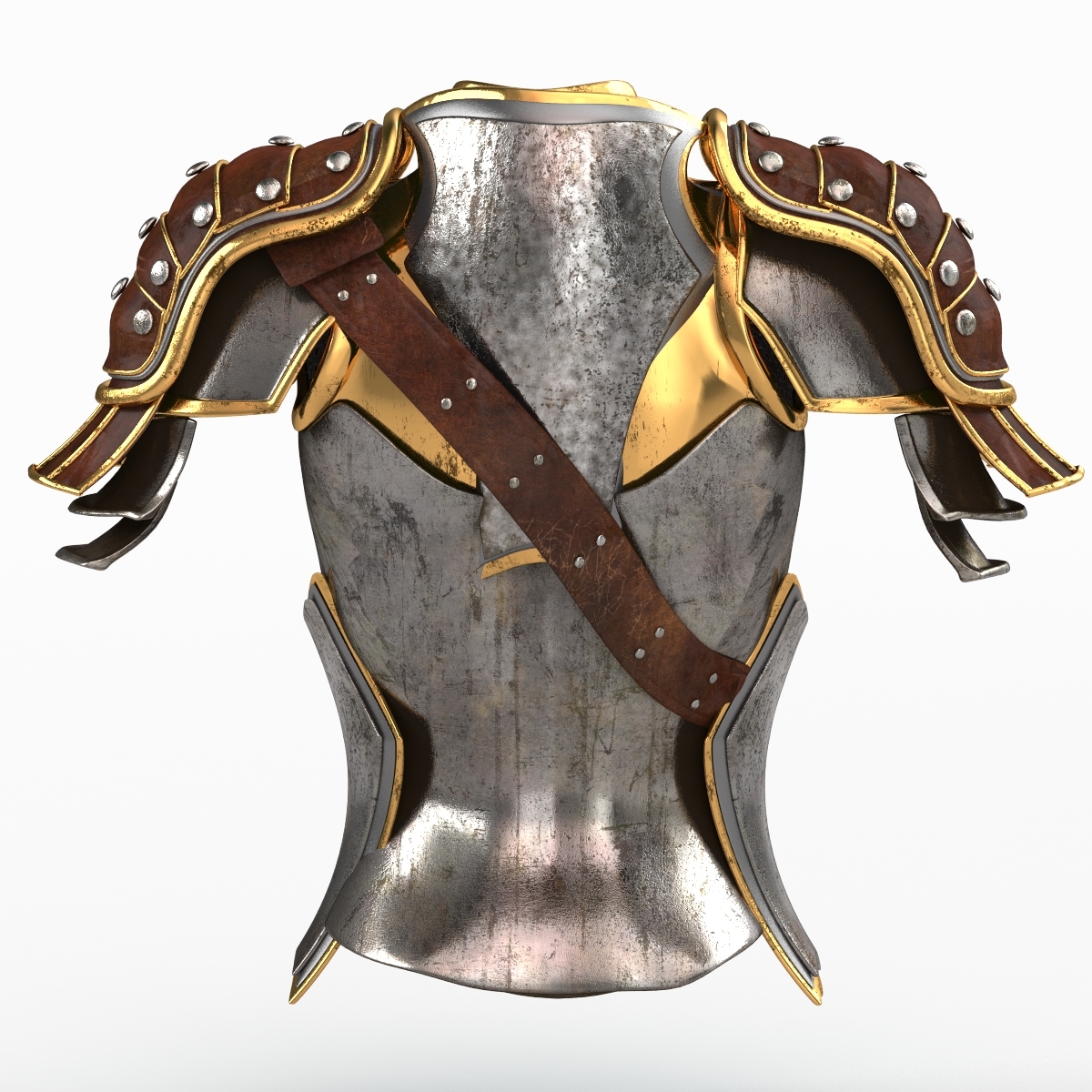 female armour 3d model