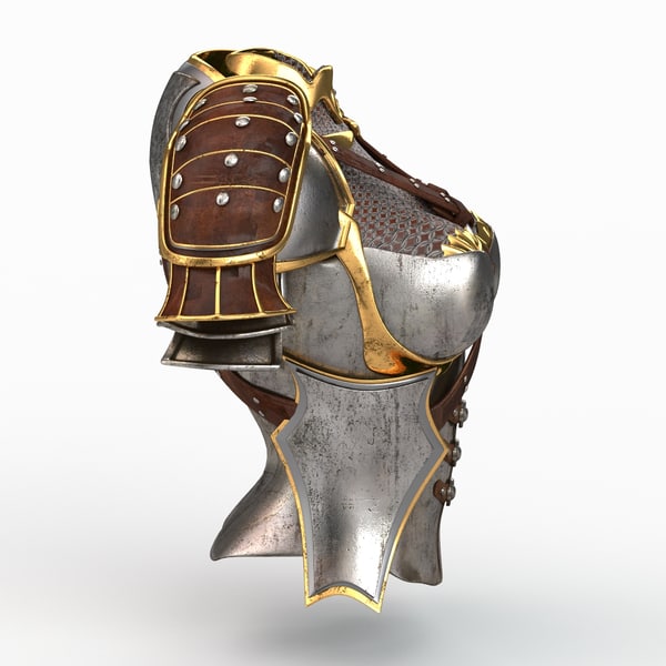 female armour 3d model