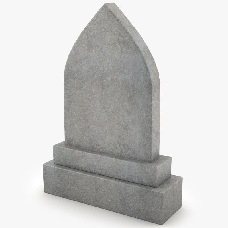 3d model grave
