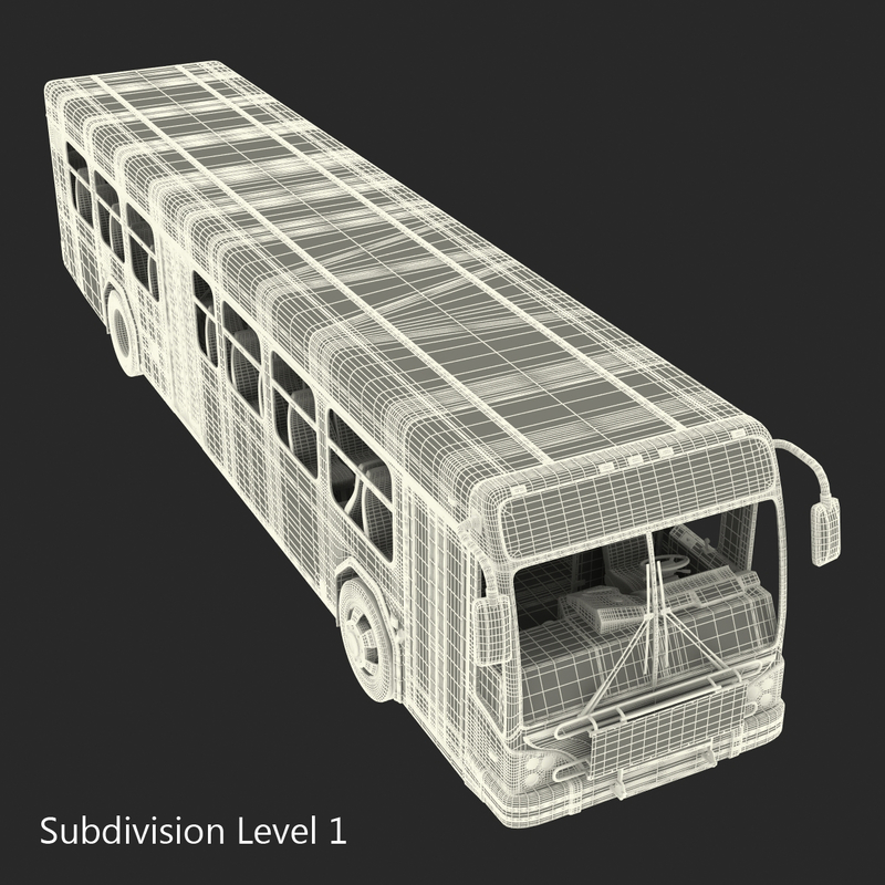 Coleção de ônibus 5 Modelo 3D - TurboSquid 1048695
