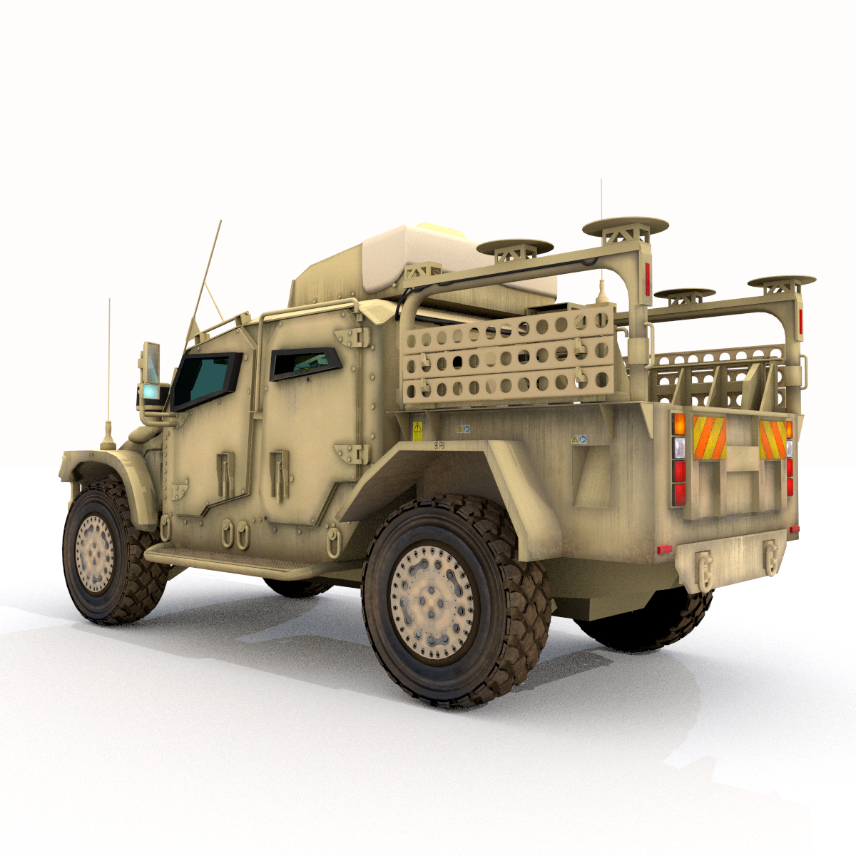 赫斯基TSV（Navistar MXT-MV）（1）3D模型 - TurboSquid 1048764