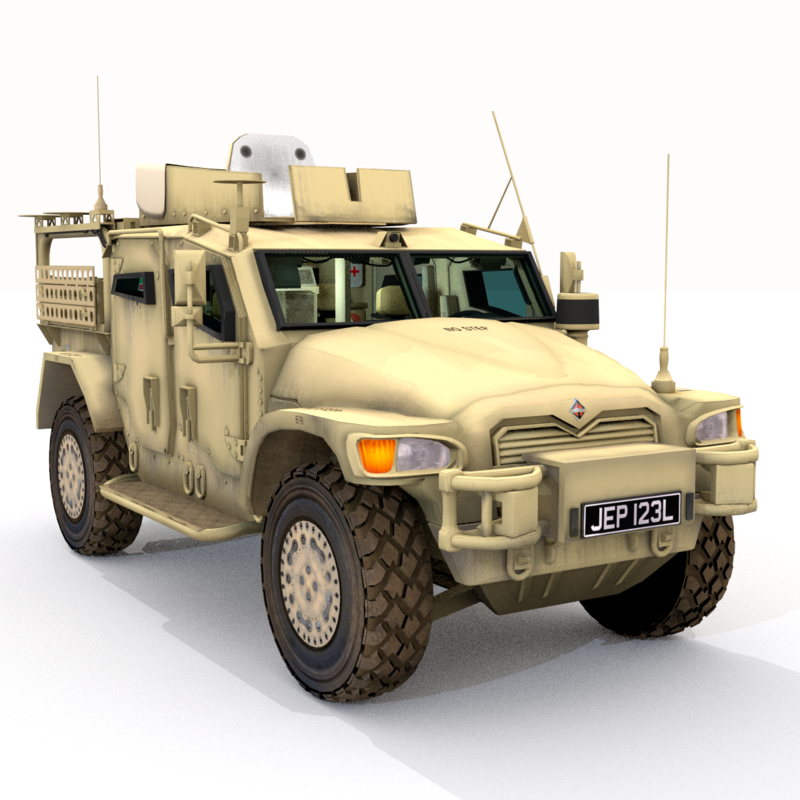 modelo 3d Husky TSV (Navistar MXT-MV) (1) - TurboSquid 1048764