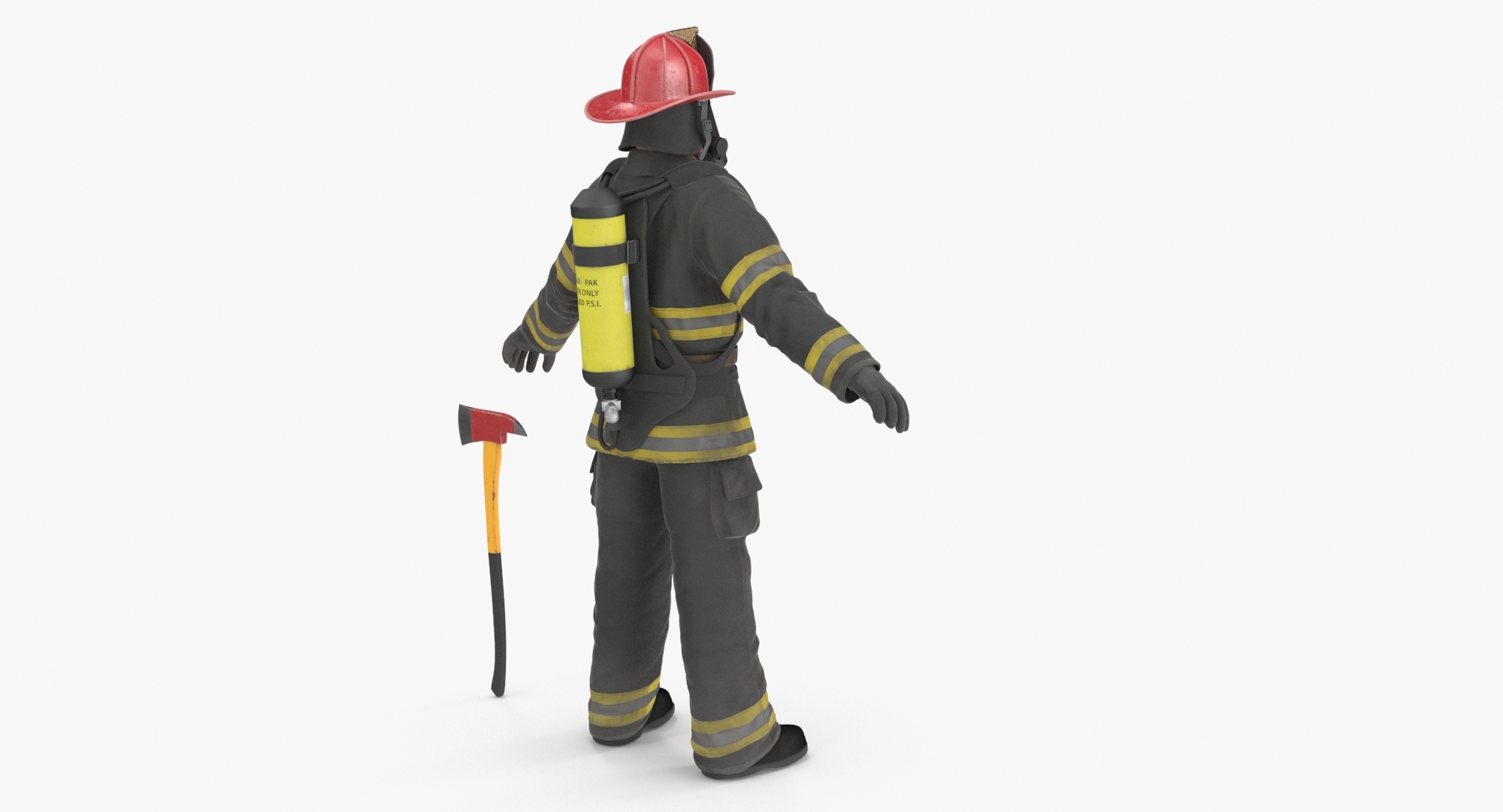 3d firefighter fighter